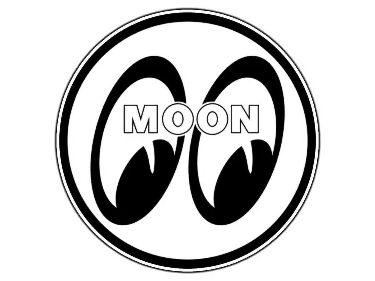 DOPASTICKER Moon Eyes Logo Decorative Laptop, Phone Stickers ...