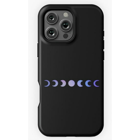 Moon Galaxy Moon Phase Celestial Art Phone Case iPhone Case 17 16 15 14 ...