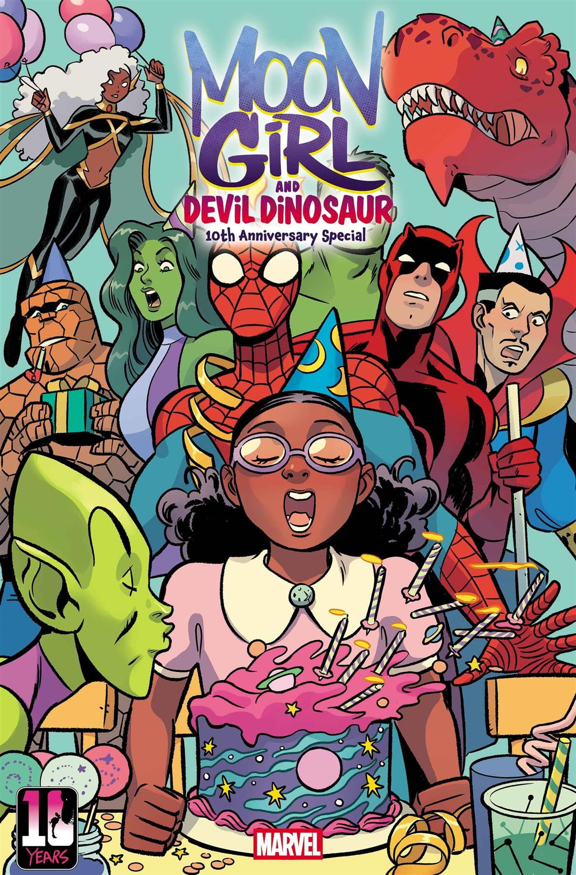 Moon Girl & Devil Dinosaur 10th Ann Special #1 Bustos Var Marvel Prh Comic Book 2025 - Walmart.com