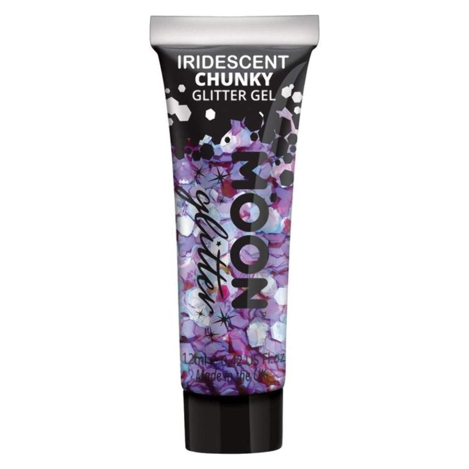 Moon Glitter Iridescent Chunky Gel Blue Creations Costume Accessories ...