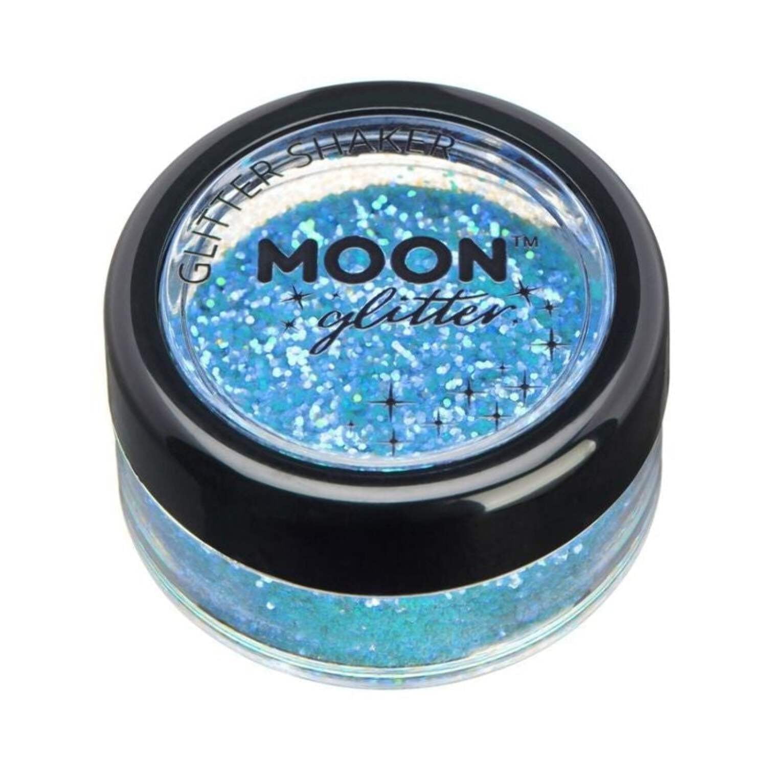 Moon Glitter Iridescent Shakers Blue Creations Costume Accessories One ...