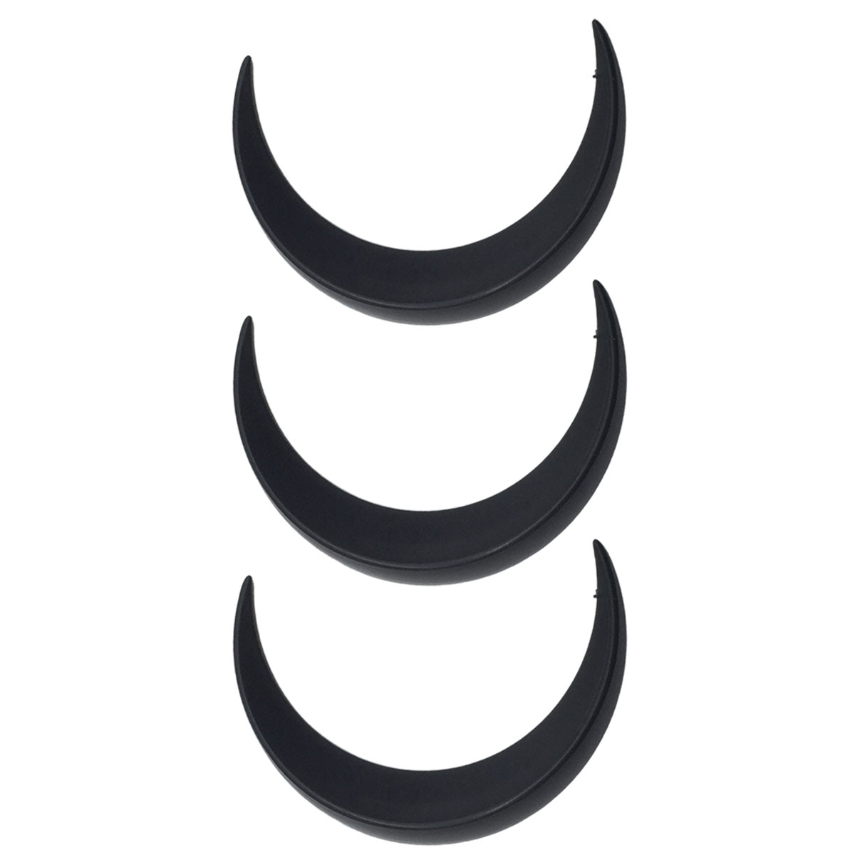 Moon Hair clip Slim Moon hair accessories Wooden Moon hair clip ...