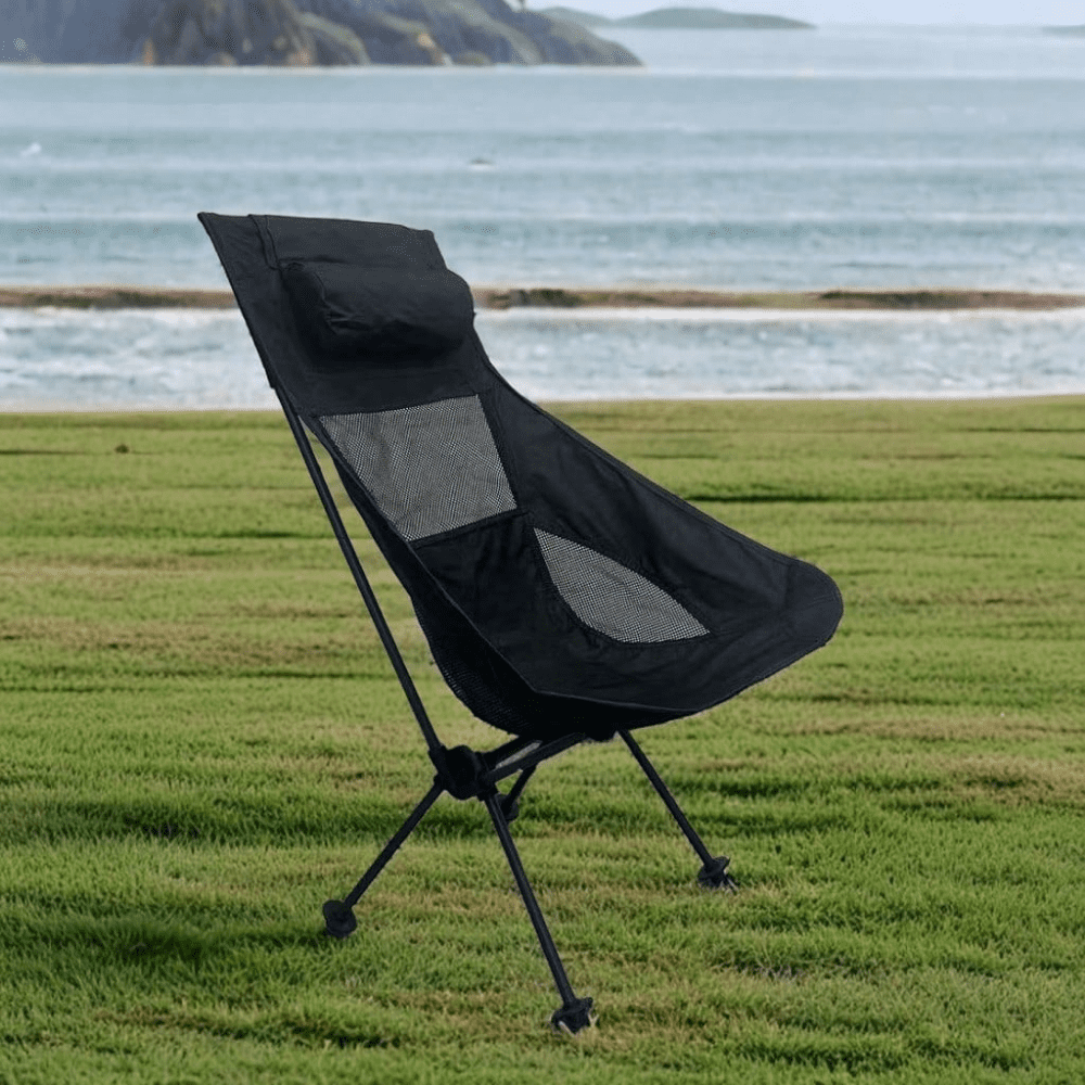 Moon High Back Lightweight Compact Portable Folding Chair For Garden ...