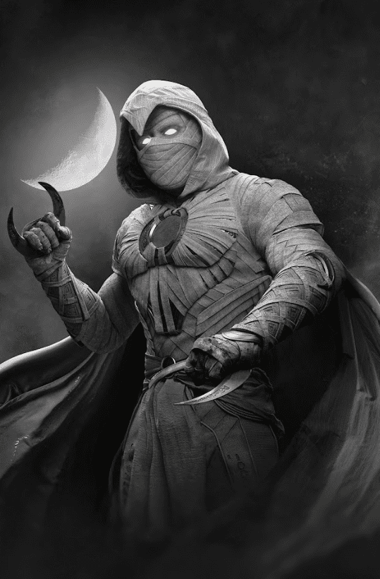 Moon Knight 2022 Movie Poster 24x36 - Marvel's Dark Superhero Series ...