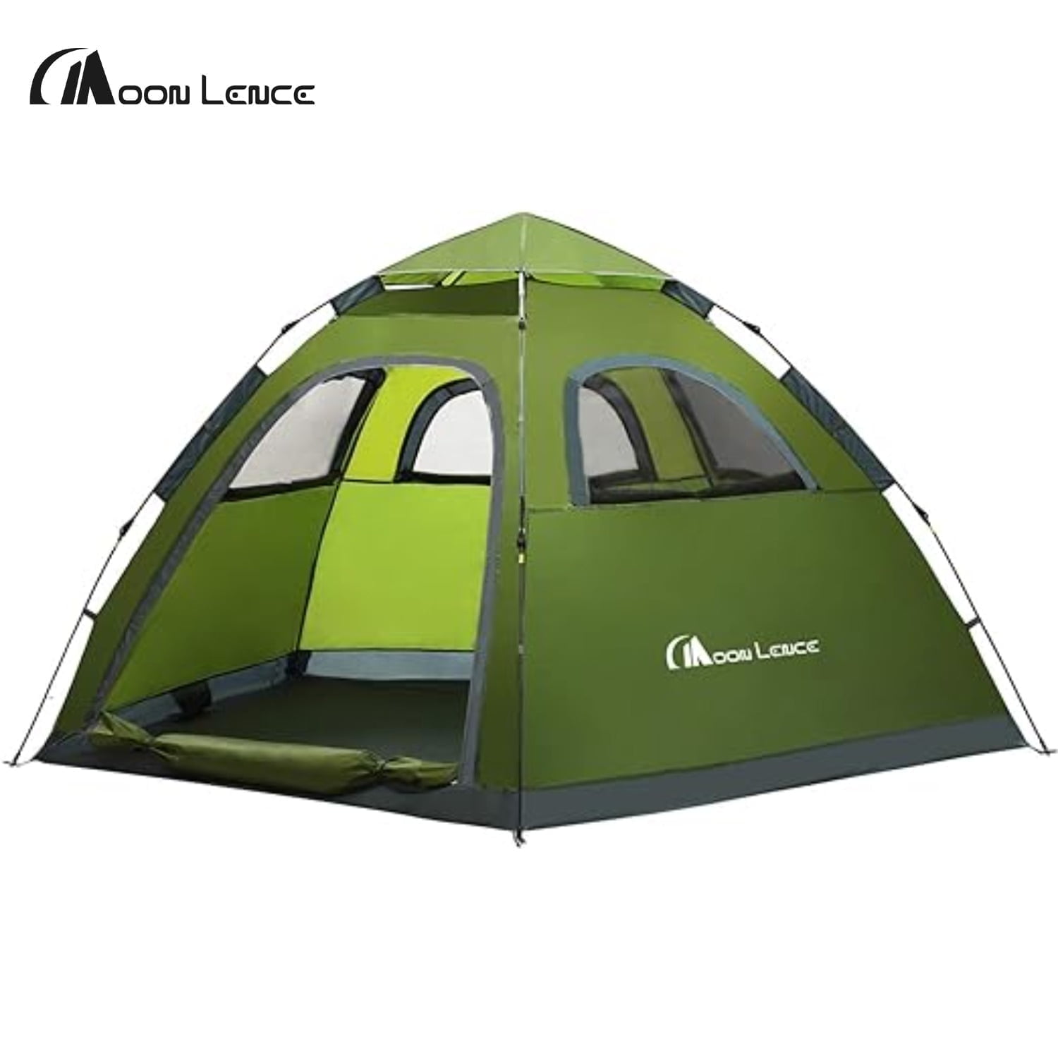 Moon Lence 4-6 Person Instant Camping Tent with Waterproof Portable Pop-up Tent for Outdoor ...
