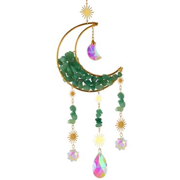 Colorful Celestial Wind Chime with Moon and Stars - Walmart.com
