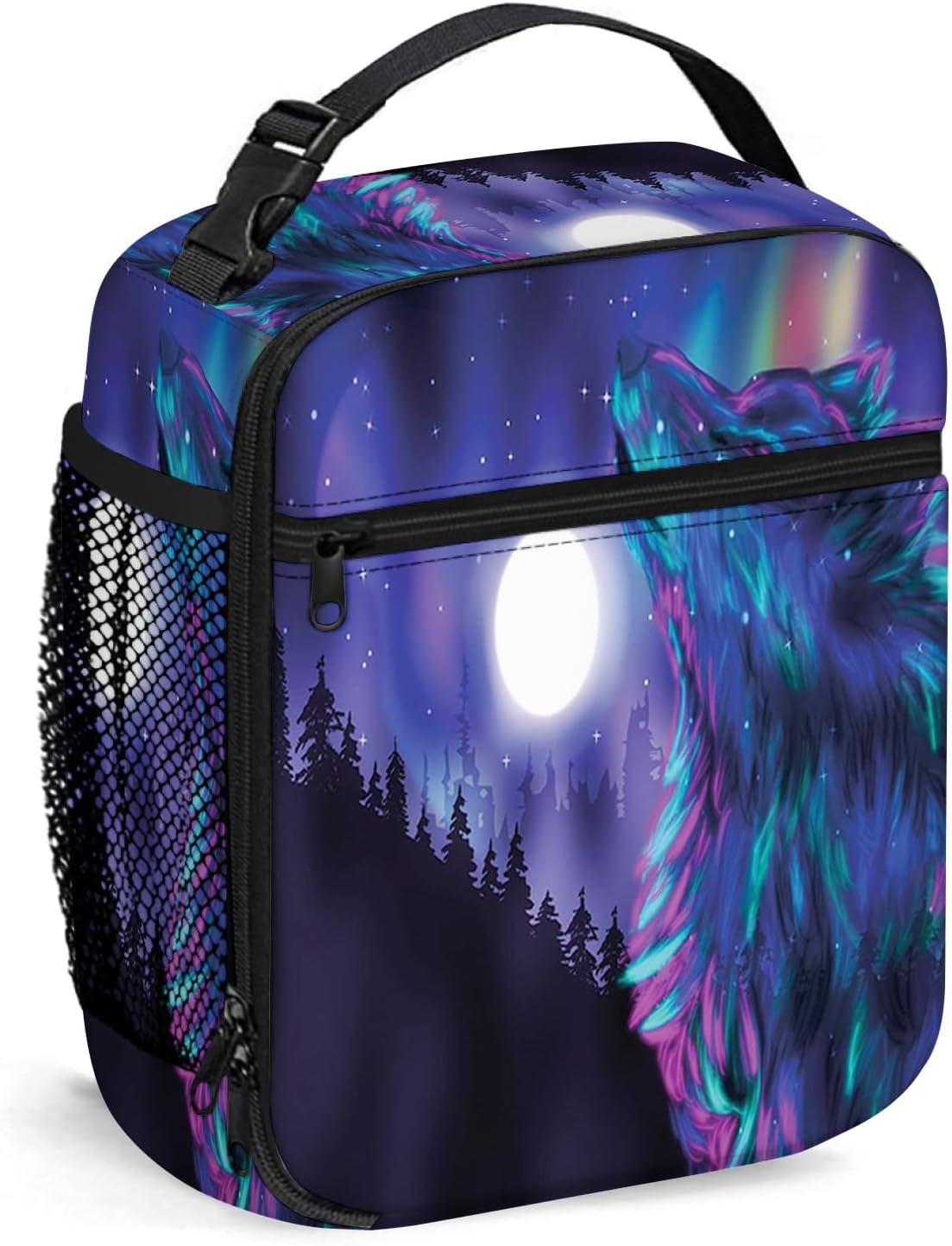 Moon Lunch Bag Insulated Lunch Box Reusable Totes For Women Men Work ...