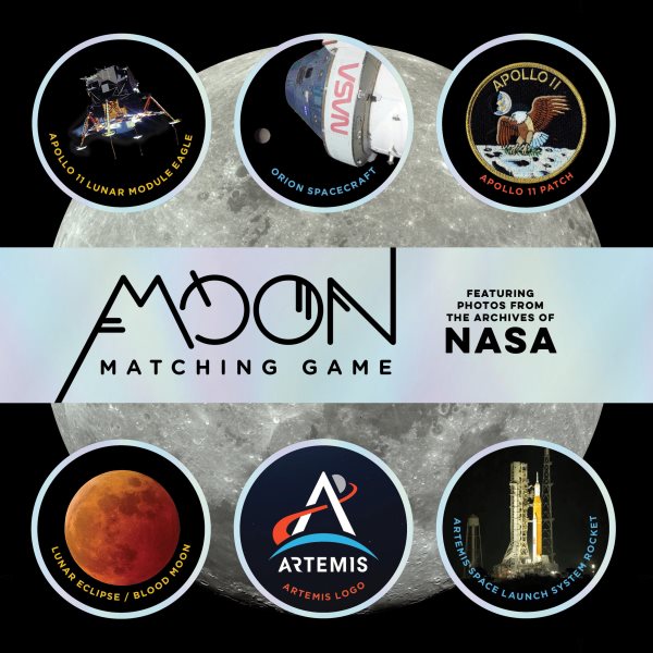 Moon Matching Game : Featuring Photos from the Archives of Nasa ...