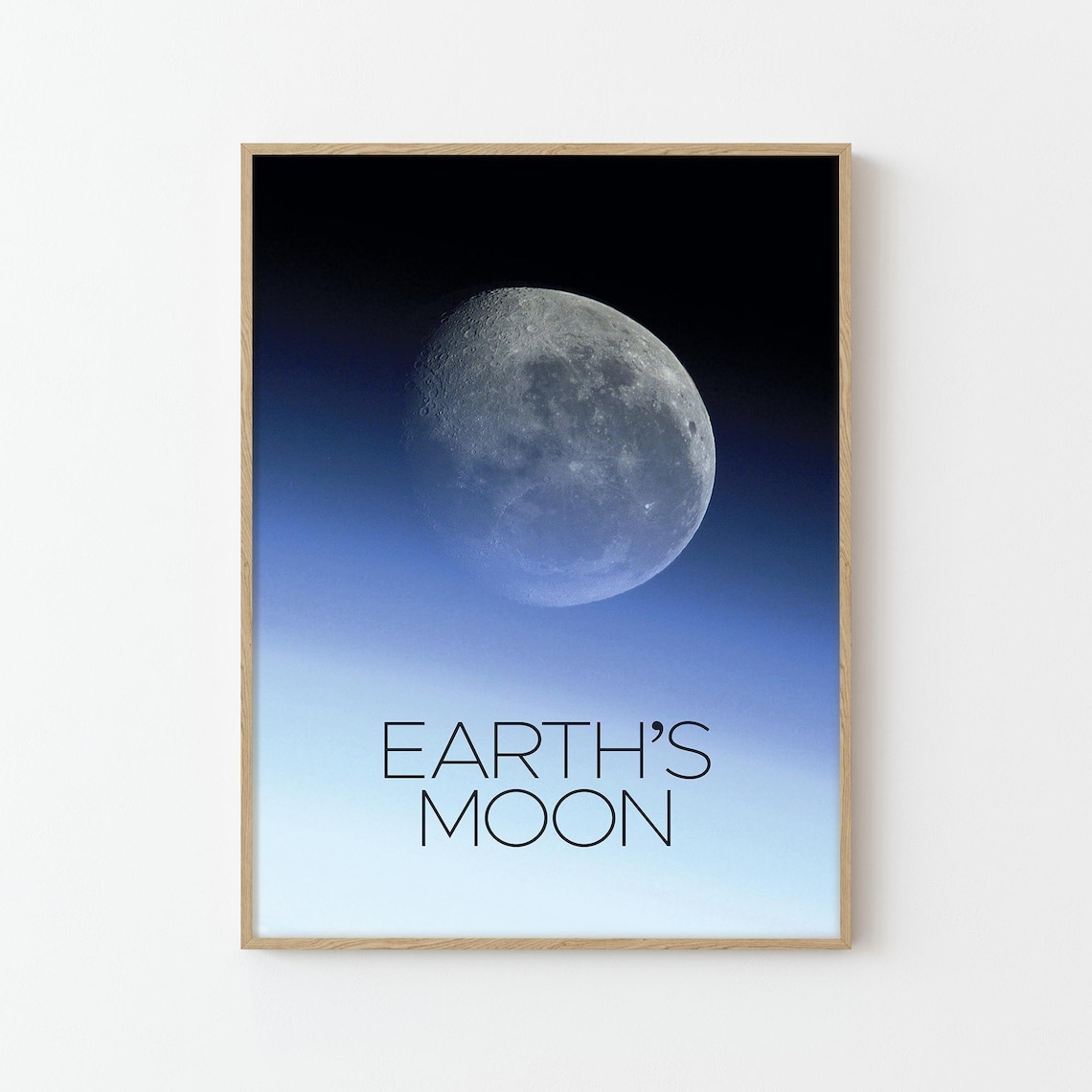 Moon Nasa Space Travel Poster Print Stars Planets Universe Cosmos ...