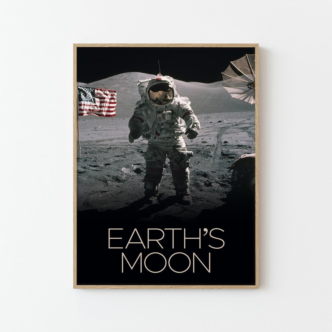 Moon Nasa Space Travel Poster Print Stars Planets Universe Cosmos ...