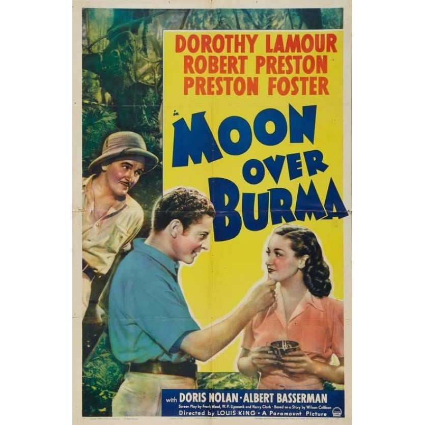 Moon Over Burma Movie Poster (11 x 17) - Item # MOVAB66214 - Walmart.com