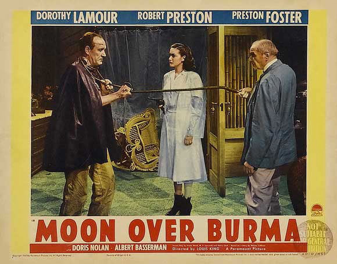 Moon Over Burma - movie POSTER (Style E) (11" x 14") (1940) - Walmart.com