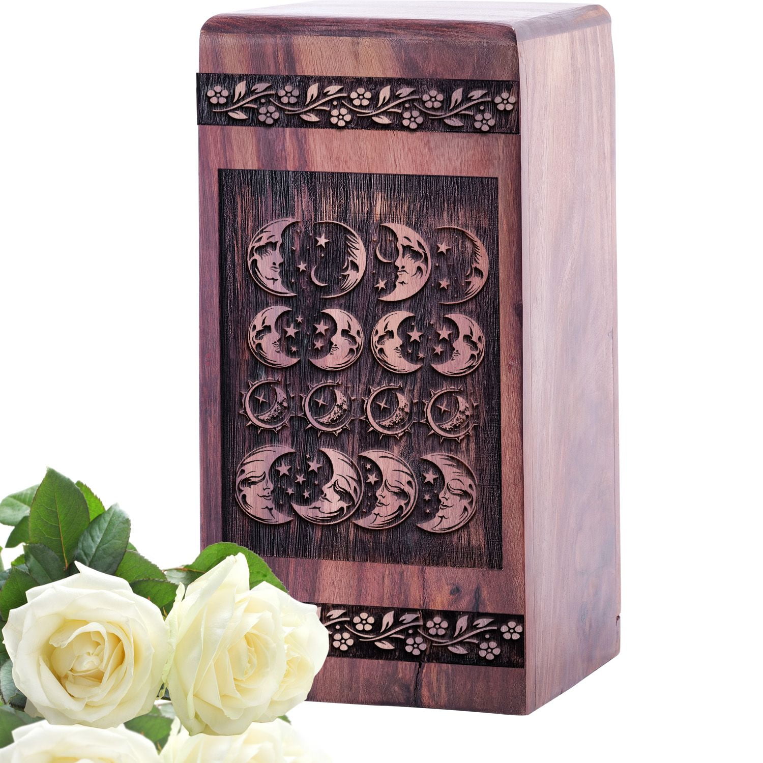 Moon Phase Urn - Small Keepsake Urns For Human Ashes - Urns For Human ...