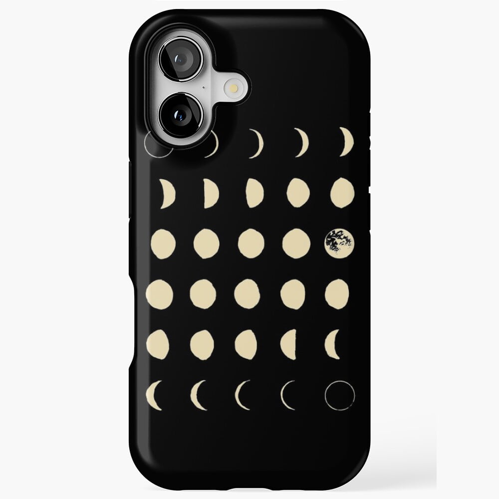 Moon Phases Celestial Minimalist Inspired Artistic Artwork Phone Case ...