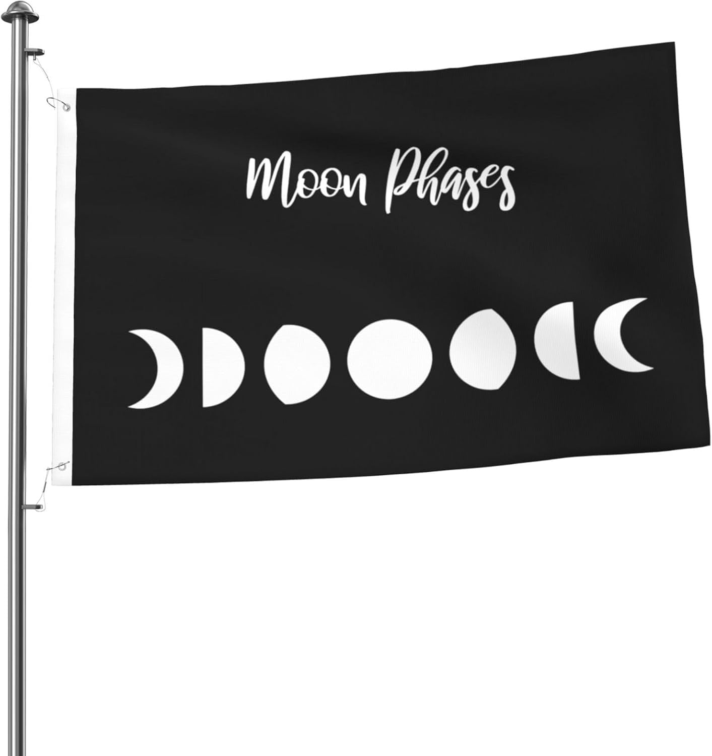 Moon Phases Flag 2x3 Ft Outdoor Decoration Banner Yard Flag With ...