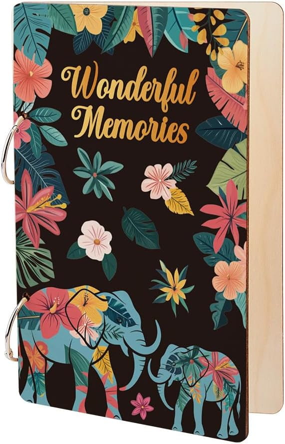 Moon Phases Greeting Card Organizer Planning Book Binder Card Keeper ...