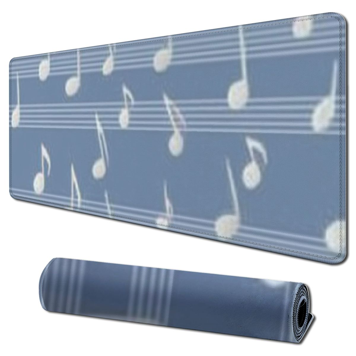 Moon Phases Large Mouse Pad Gaming Mousepad Non-Slip Rubber Base Desk ...