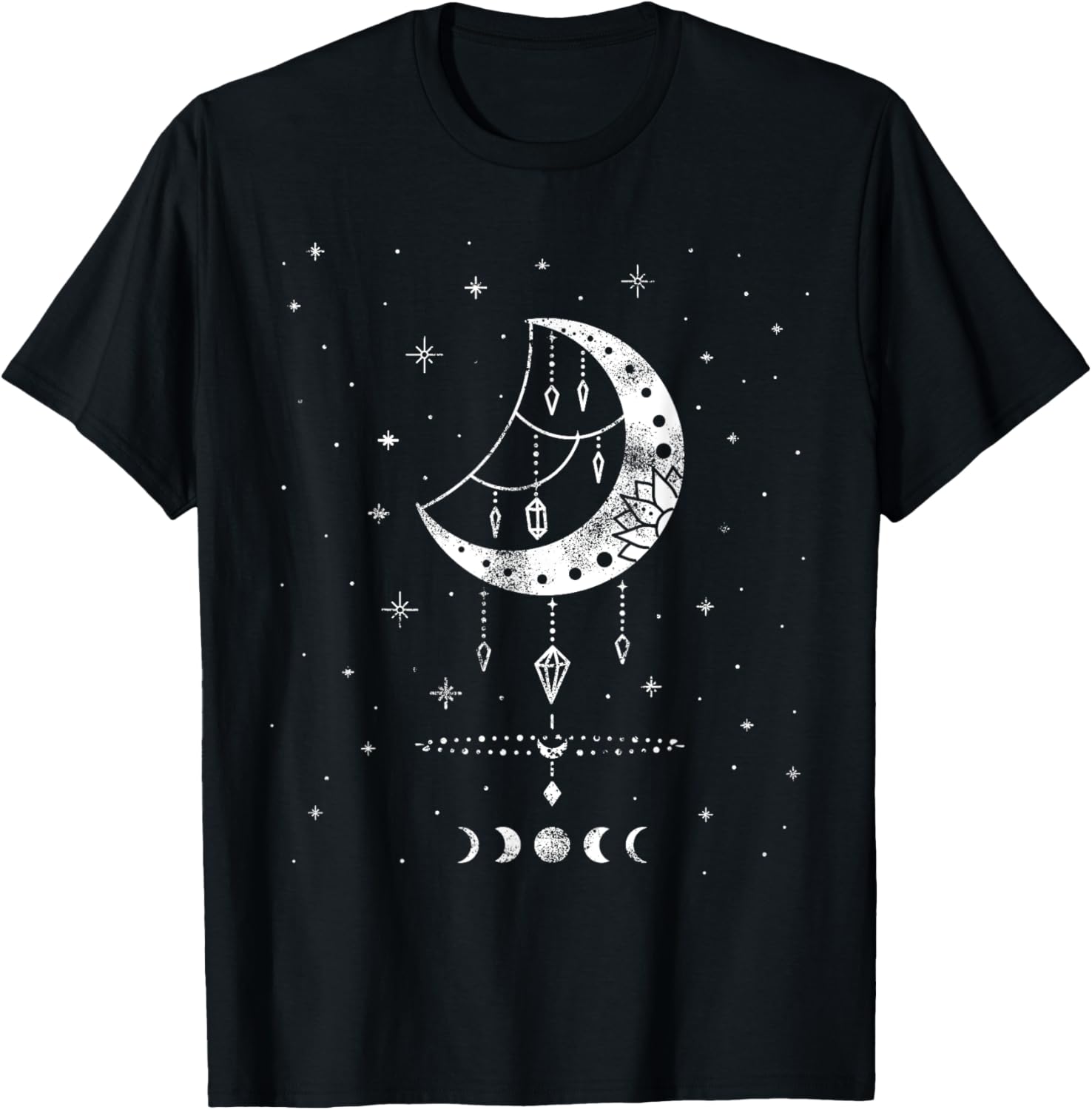 Moon Phases Magic Harmony Sacred Geometry Astrology T-ShirtBrand ...