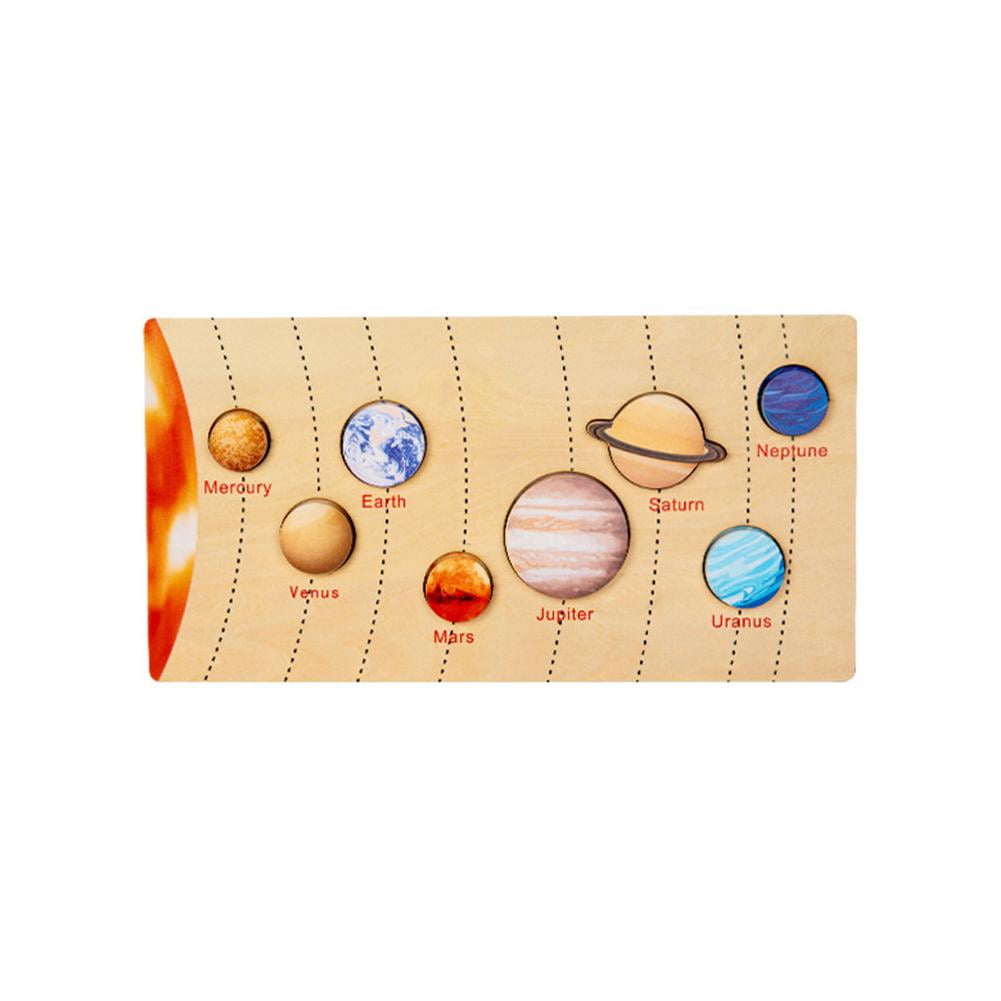 Moon Phases Puzzle - Developmental Toy Pre-School Education - Phases Of ...