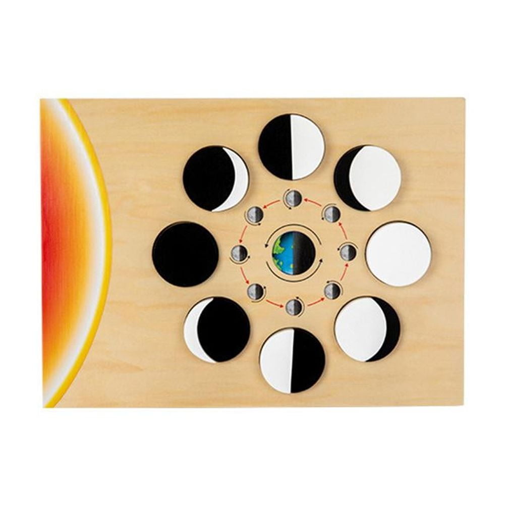 Moon Phases Puzzle - Developmental Toy Pre-School Education ...