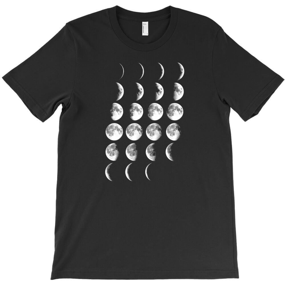 Moon Phases Themed Funny and Cute and Astronomy and Science and Lunar ...