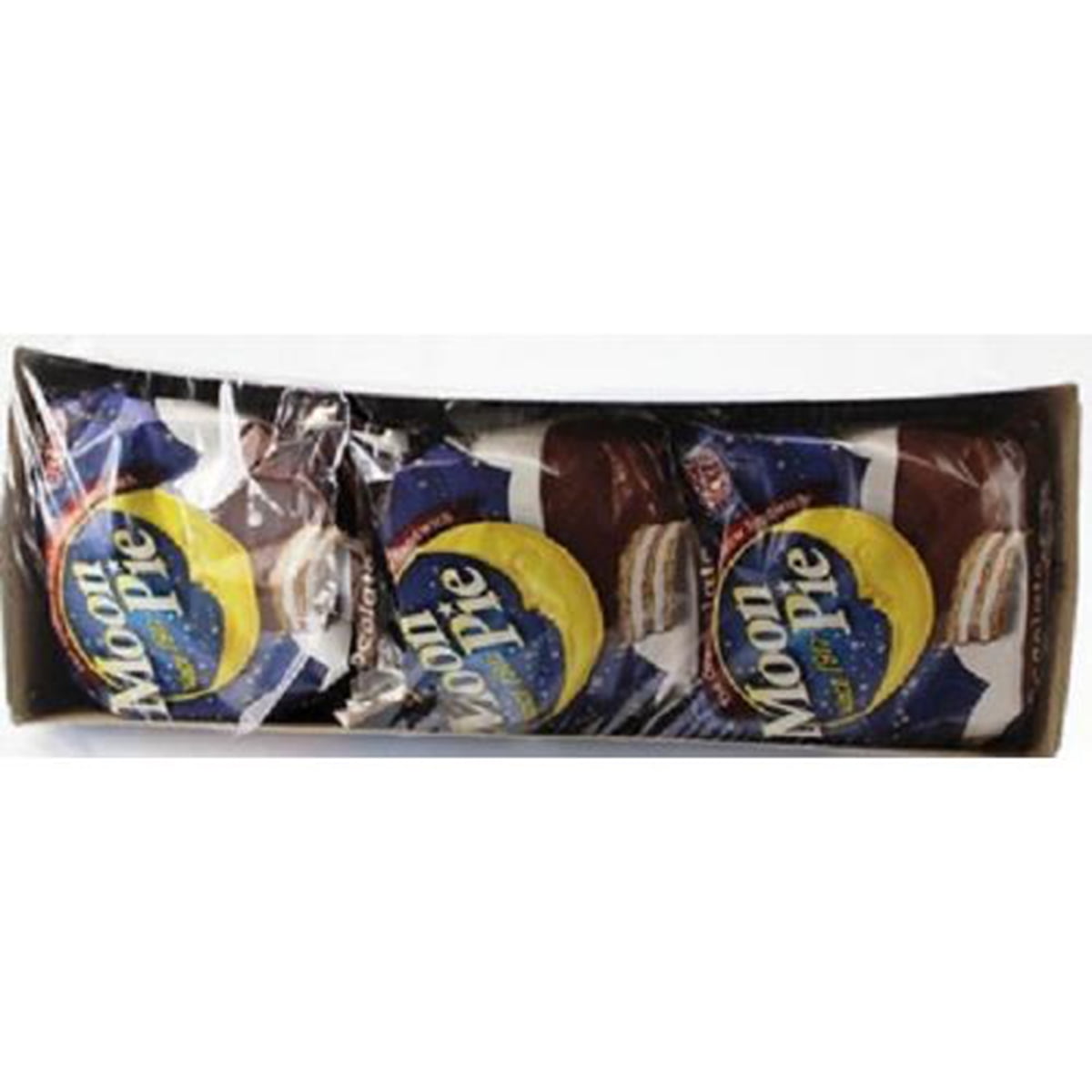 Moon Pie Double Decker Chocolate 1 Ct Each ( 9 In A Pack ) - Walmart.com