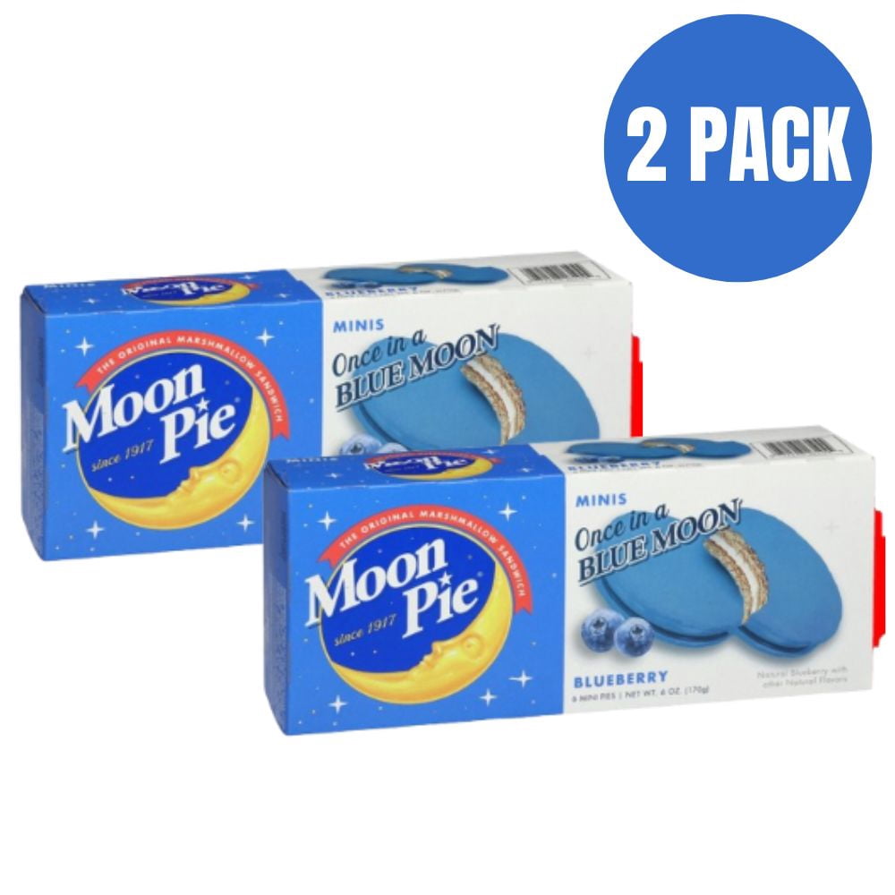 Moon Pie Mini Blueberry Pies, 6-ct (2 Pack) – Blue Moon Marshmallow ...