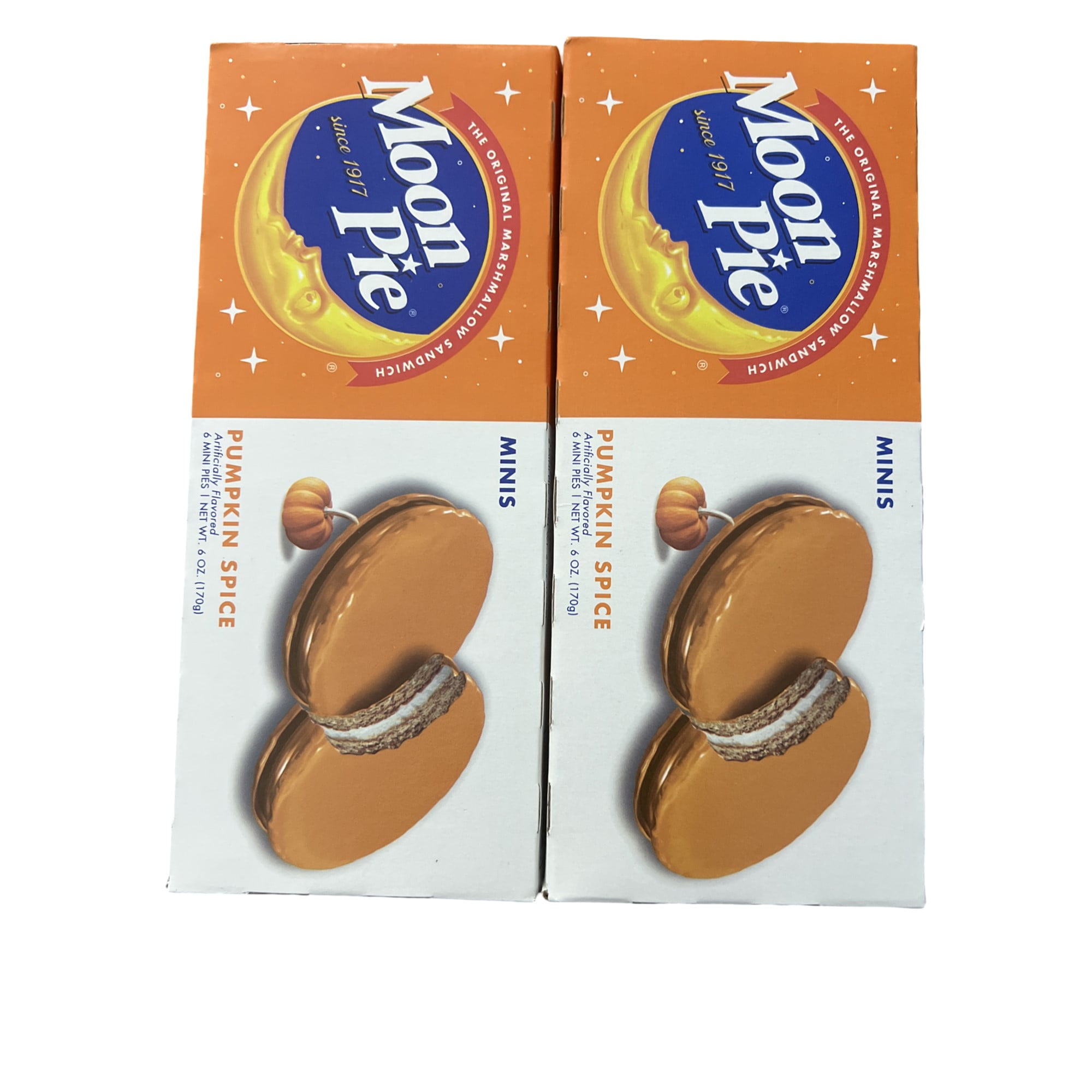 Moon Pie Minis Pumpkin Spice Pies 6 ea - Walmart.com