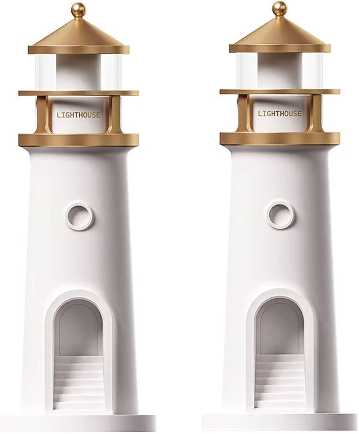 Moon Projector Lighthouse Lamp with Bluetooth, Rechargeable USB LED ...