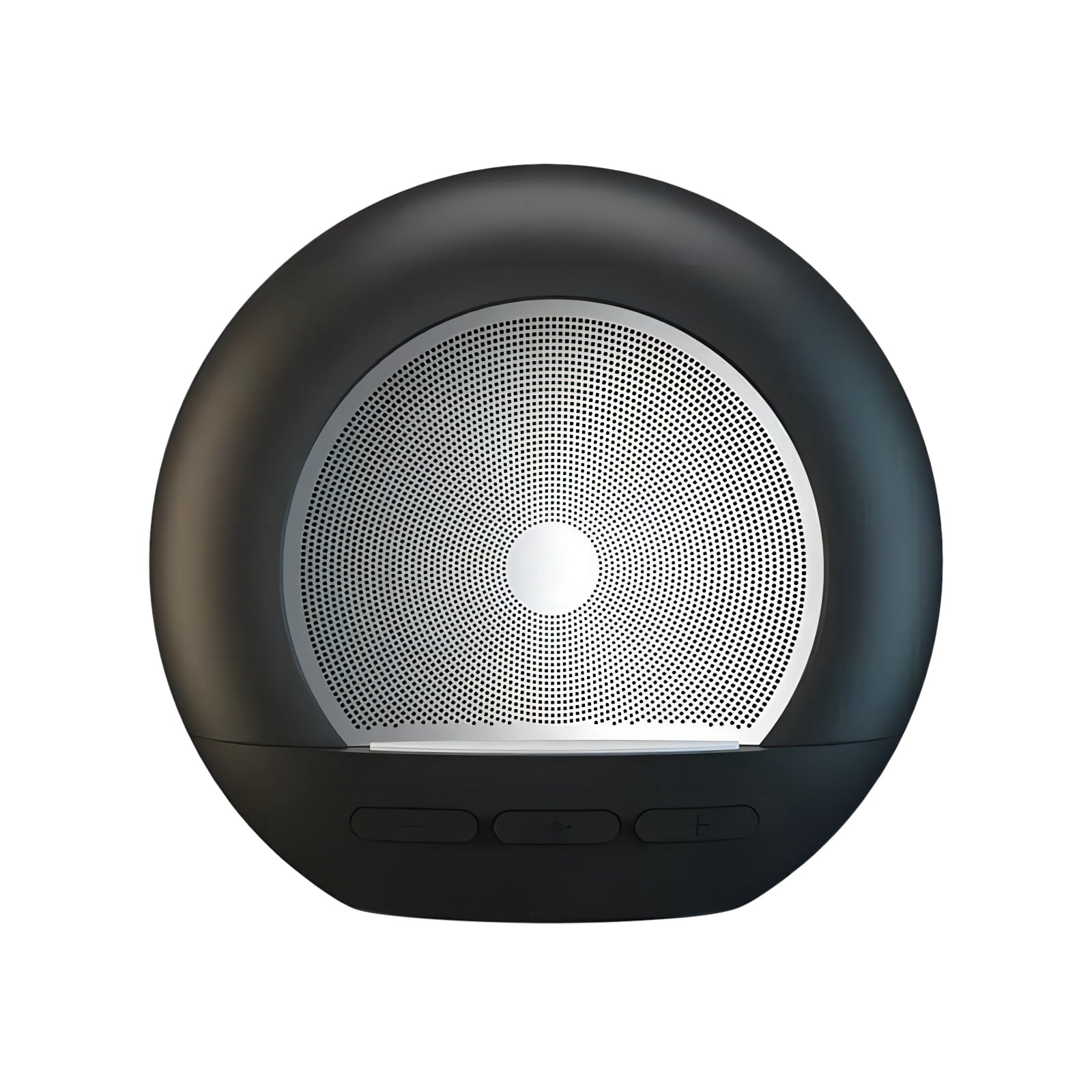 Moon Shape Portable Speaker Compact Night Light Subwoofer 10-15 Meters ...