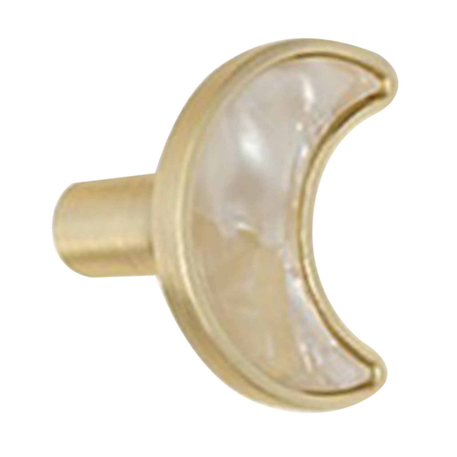 Moon Shaped Small Dresser Knobs Cartoon Cabinet Door Knobs Cute Drawer ...