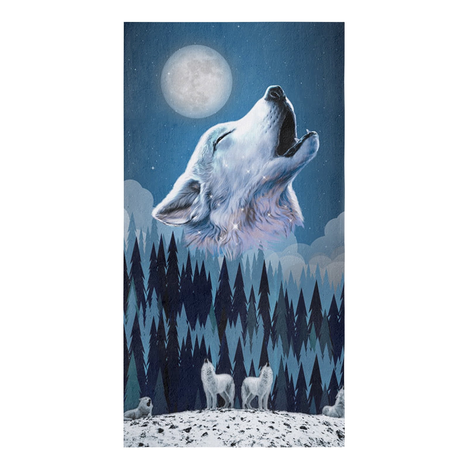 Moon Sphere Round Starry Sky Stars Microfiber Cleaning Cloths Hand ...