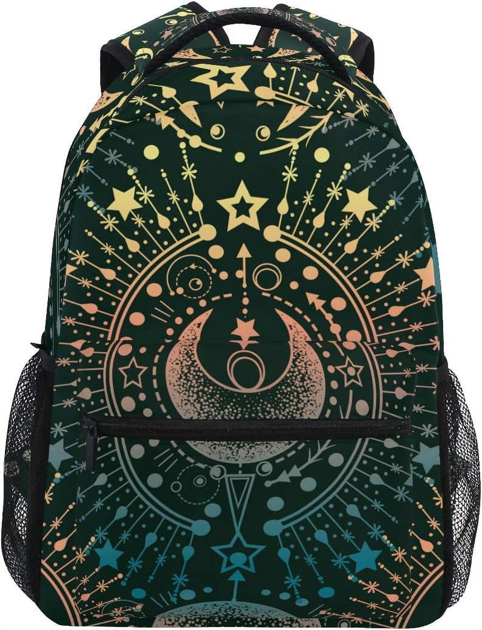 Moon & Star Alchemy Magical Large Backpack Personalized Laptop iPad ...