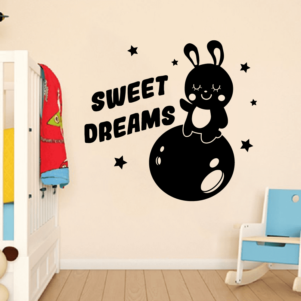 Moon Star Bunny Sweet Dreams Good Night Dream Quotes Cute Sleeping ...