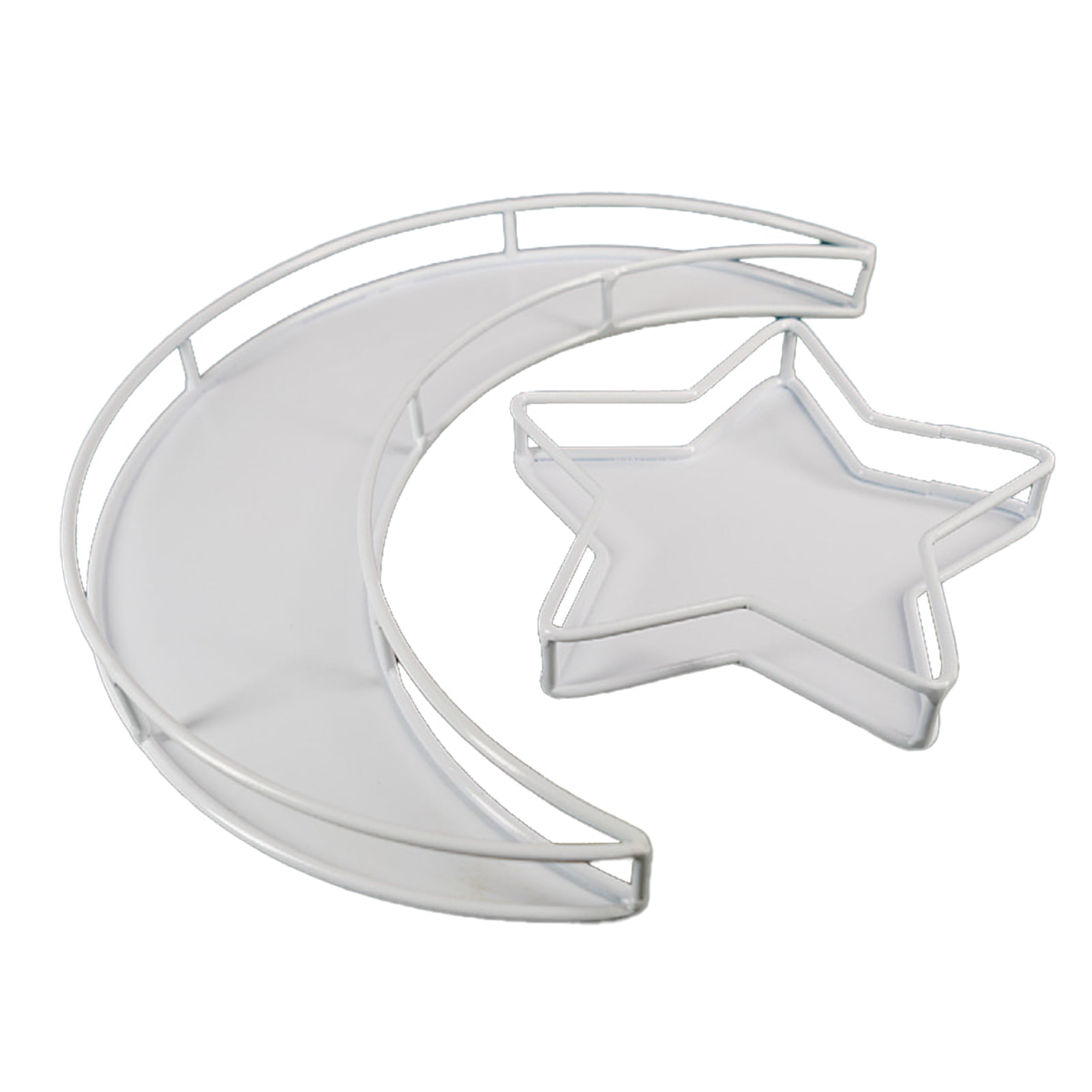 Moon Star Dinner Plate Tray Fruit Plate Ramadan Decoration,Eid Mubarak ...