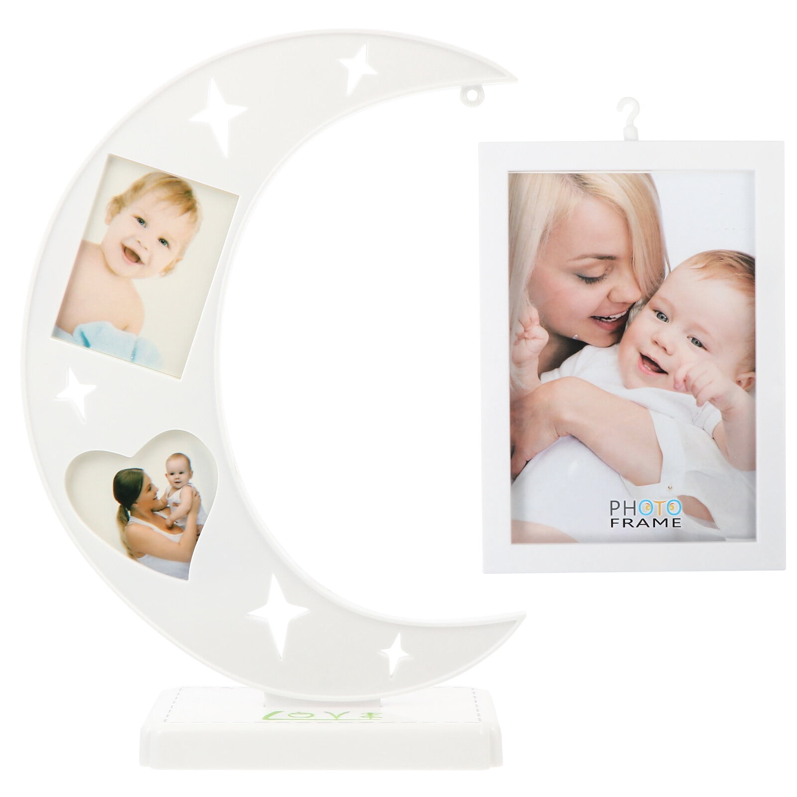 Moon Star Photo Holder for Picture Fame Pix Board Photos Office Baby ...