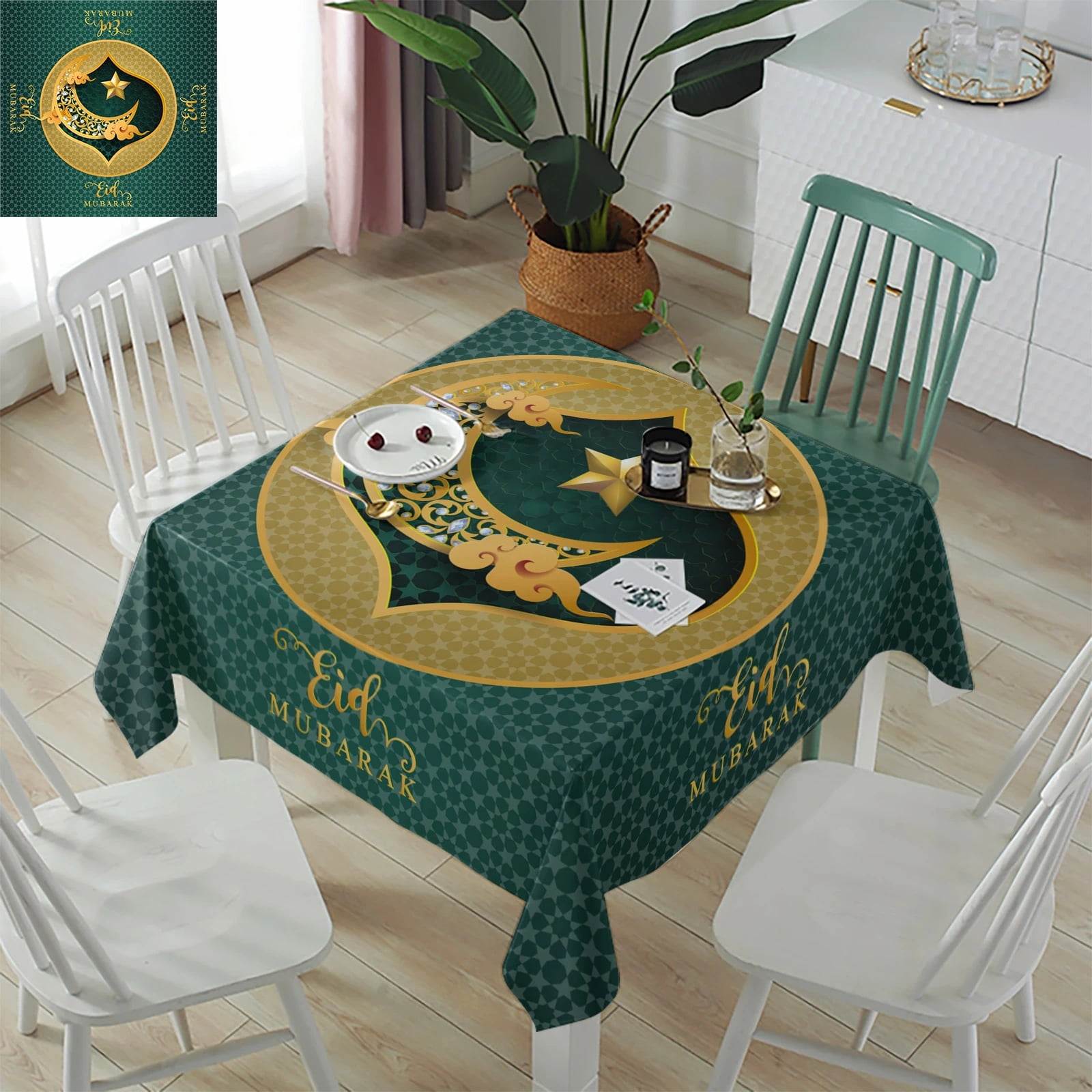 Moon Stars Auspicious Clouds Restaurant Tablecloth Home r Party Table ...