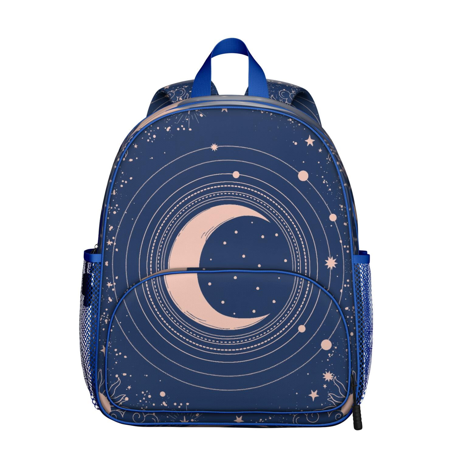 Moon Student Backpack – Gothic Celestial Astrology Print With Starry ...