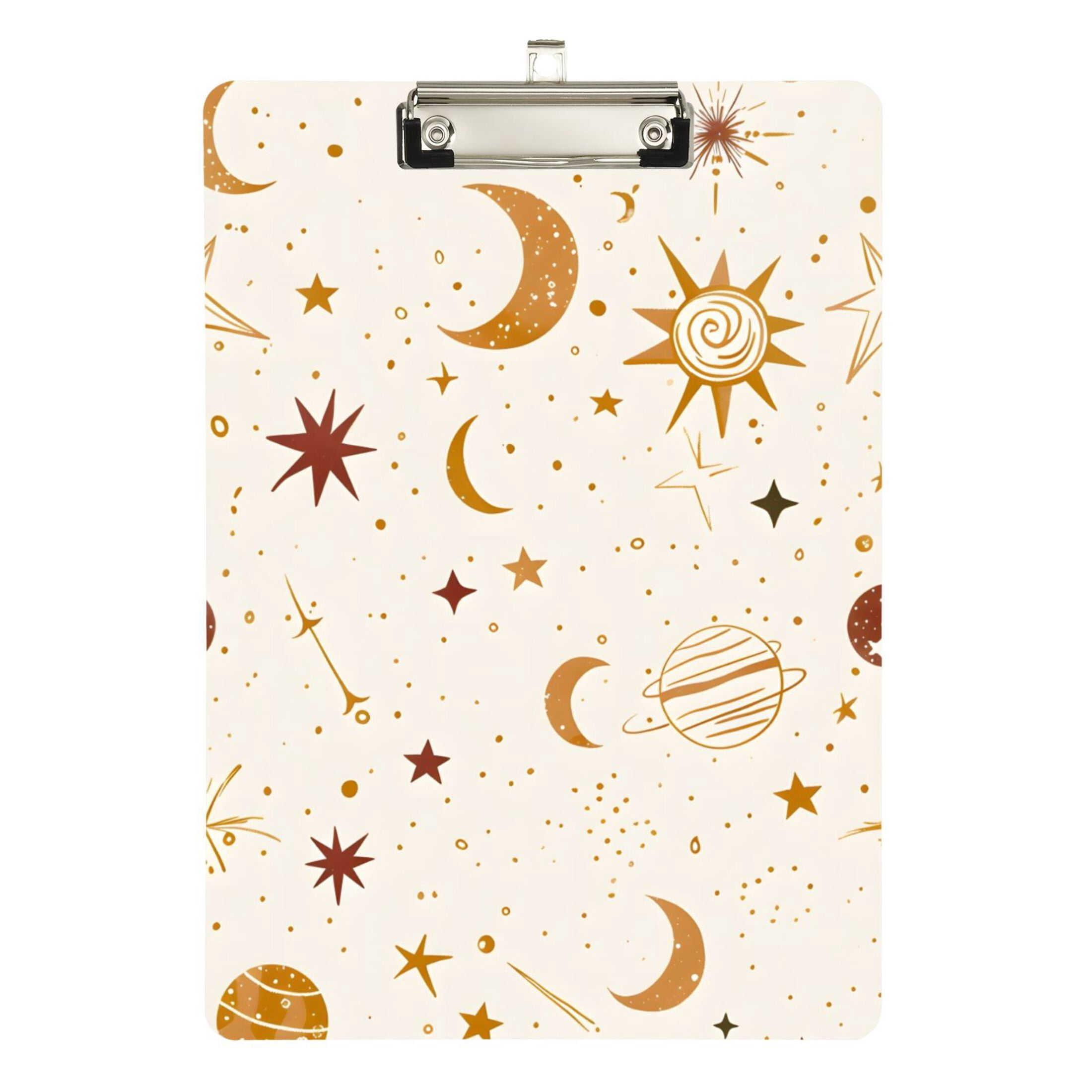 Moon Sun Stars and Planets Acrylic Clipboard Drawing Board Clipboard ...