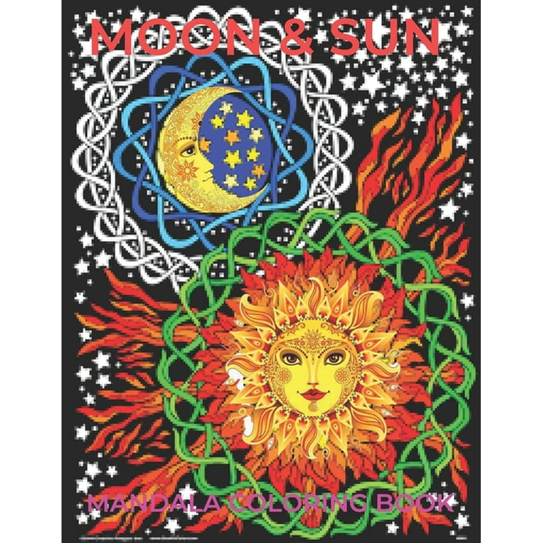 psychedelic sun coloring pages