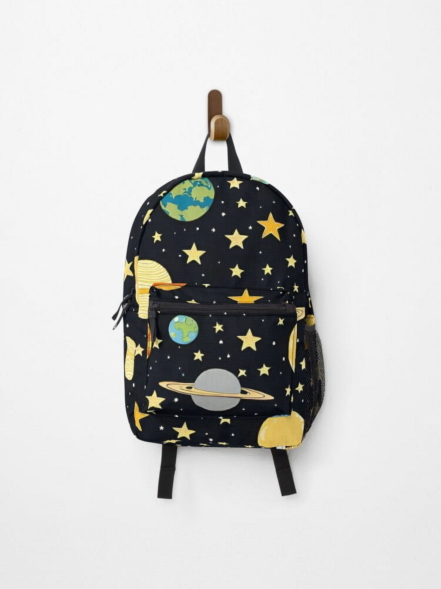 Moon and Stars and Planets Pattern Backpack - Walmart.com