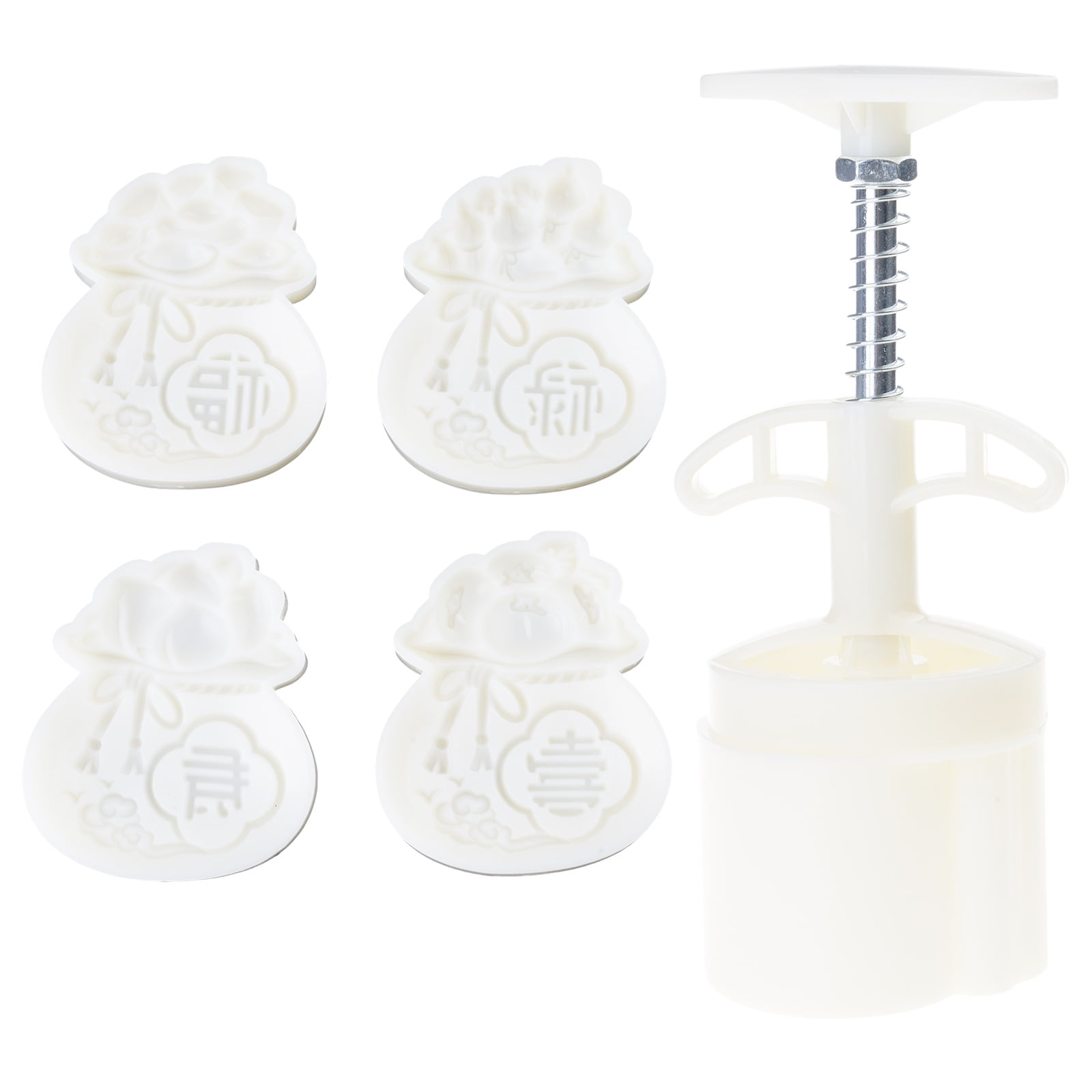 Moon cake Mold 2/4Pcs with 50g 75g Cavities for Baking Pastries ...