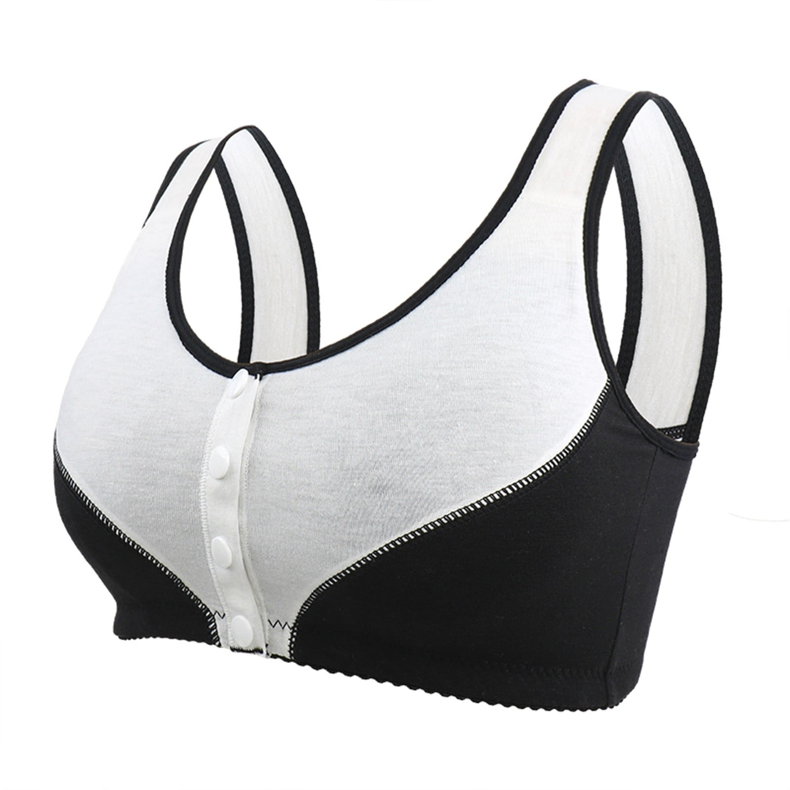 Moona Bra For Senior Front Closure Breathable Bra For Seniors Wirefree ...