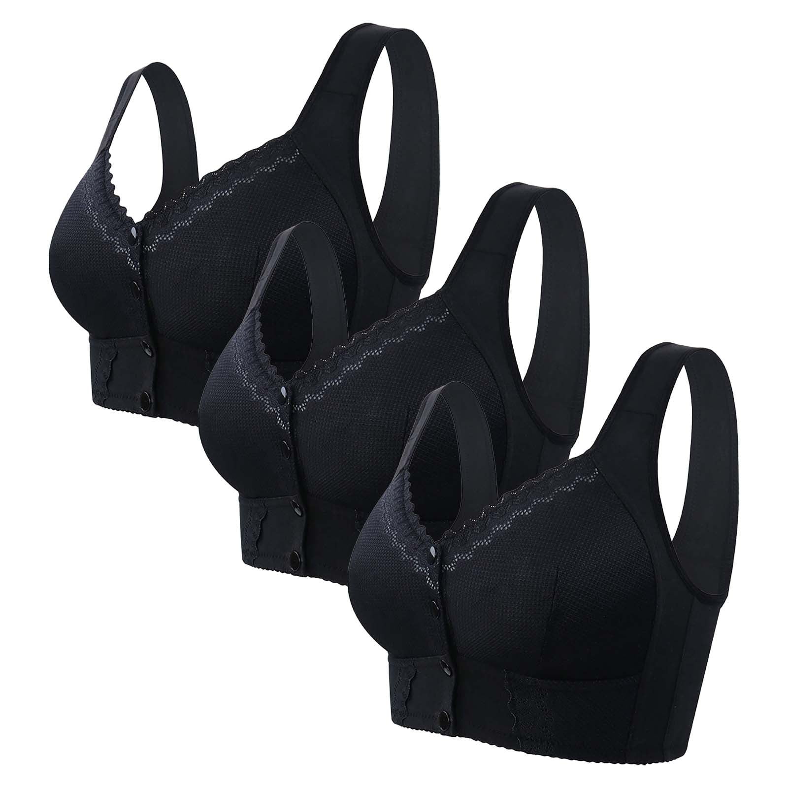 Customer reviews for Moona Bra For Senior Front Closure Breathable Bra ...