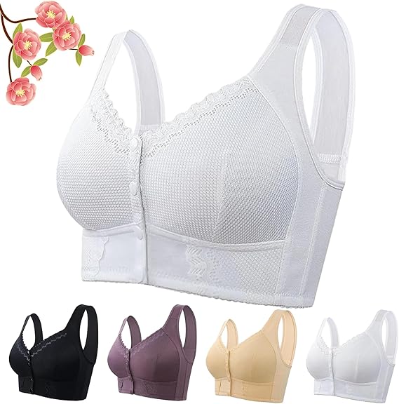 Moona Bra for Senior, Moona Bra - Front Closure Breathable Bra for ...