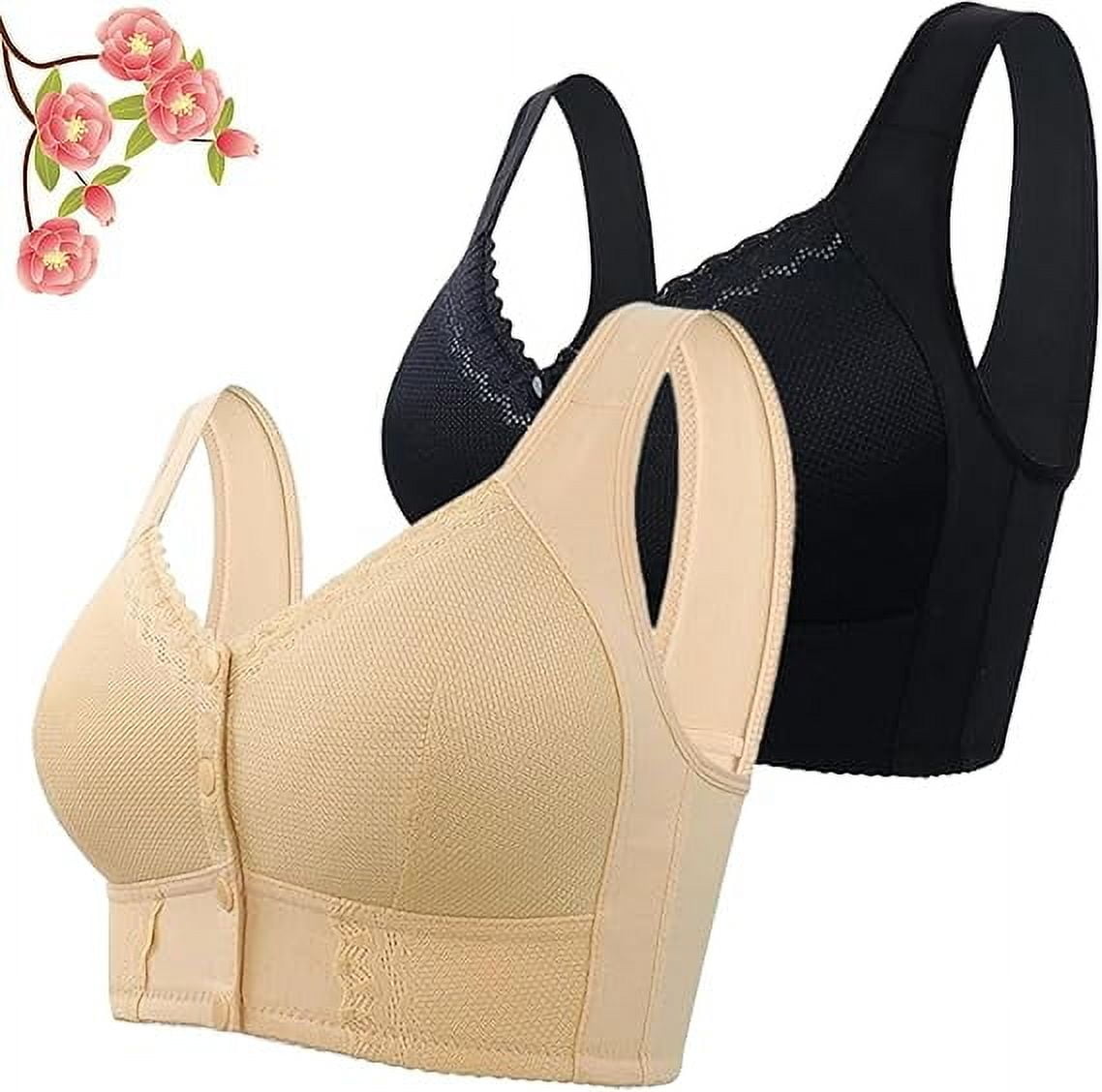 Moona Bra for Senior, Moona Bra - Front Closure Breathable Bra for ...