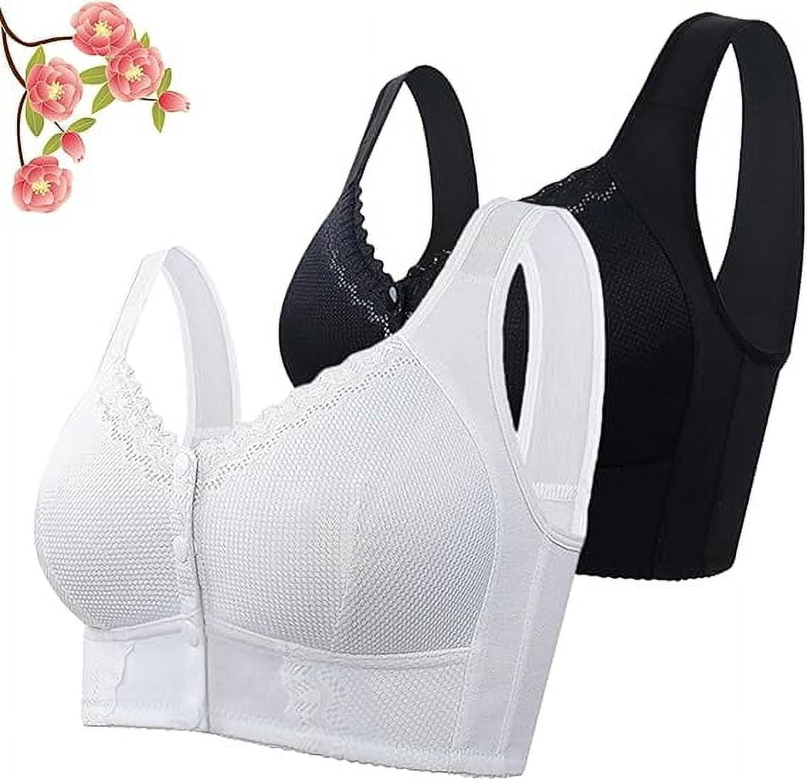 Moona Bra for Senior, Moona Bra - Front Closure Breathable Bra for ...