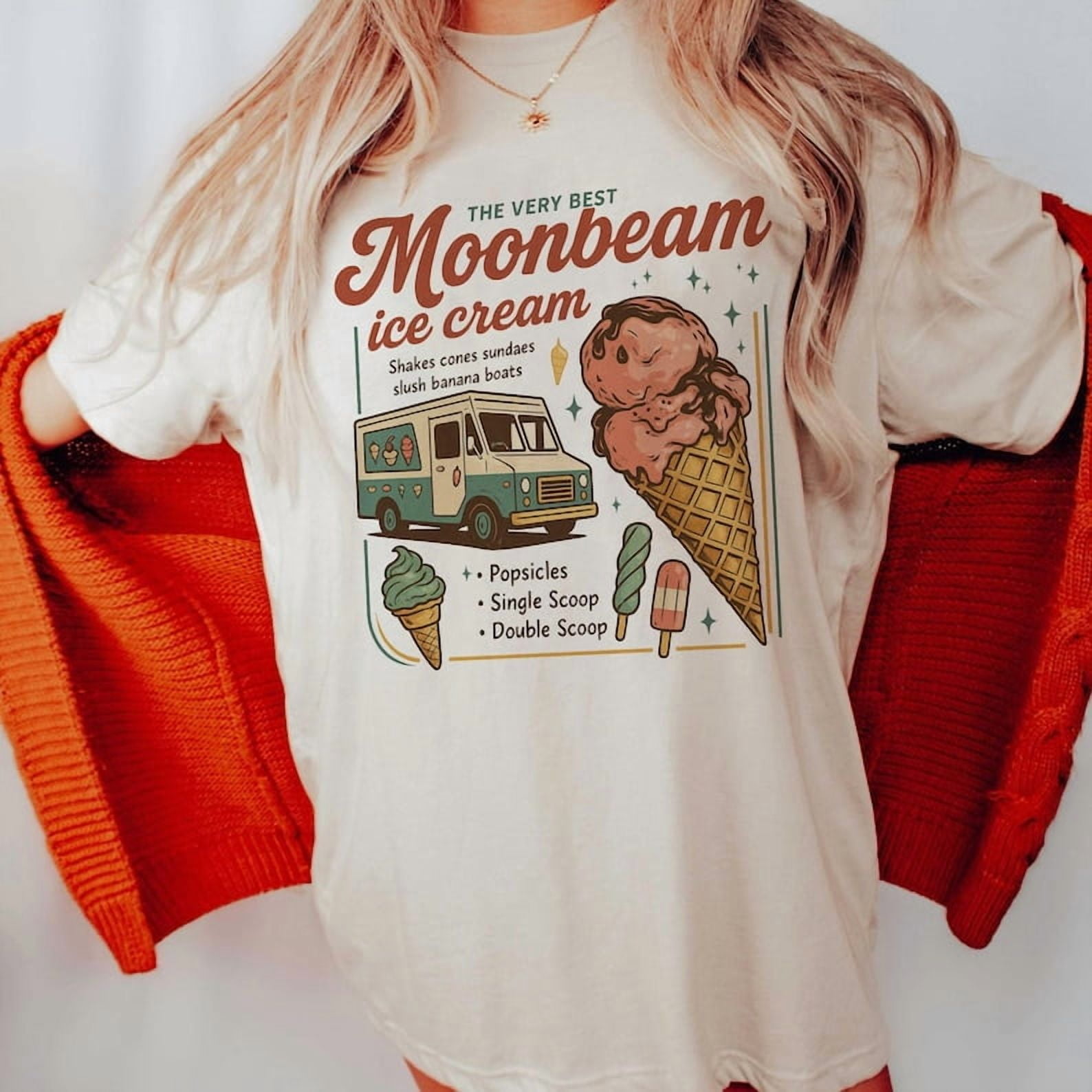 Moonbeam Ice Cream Shirt , America Concert Tour T Shirt, Mr Electric ...