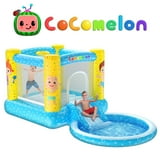 World Tech Toys Cocomelon Inflatable Bouncer, Slide and Pool, 13.1x6 ...