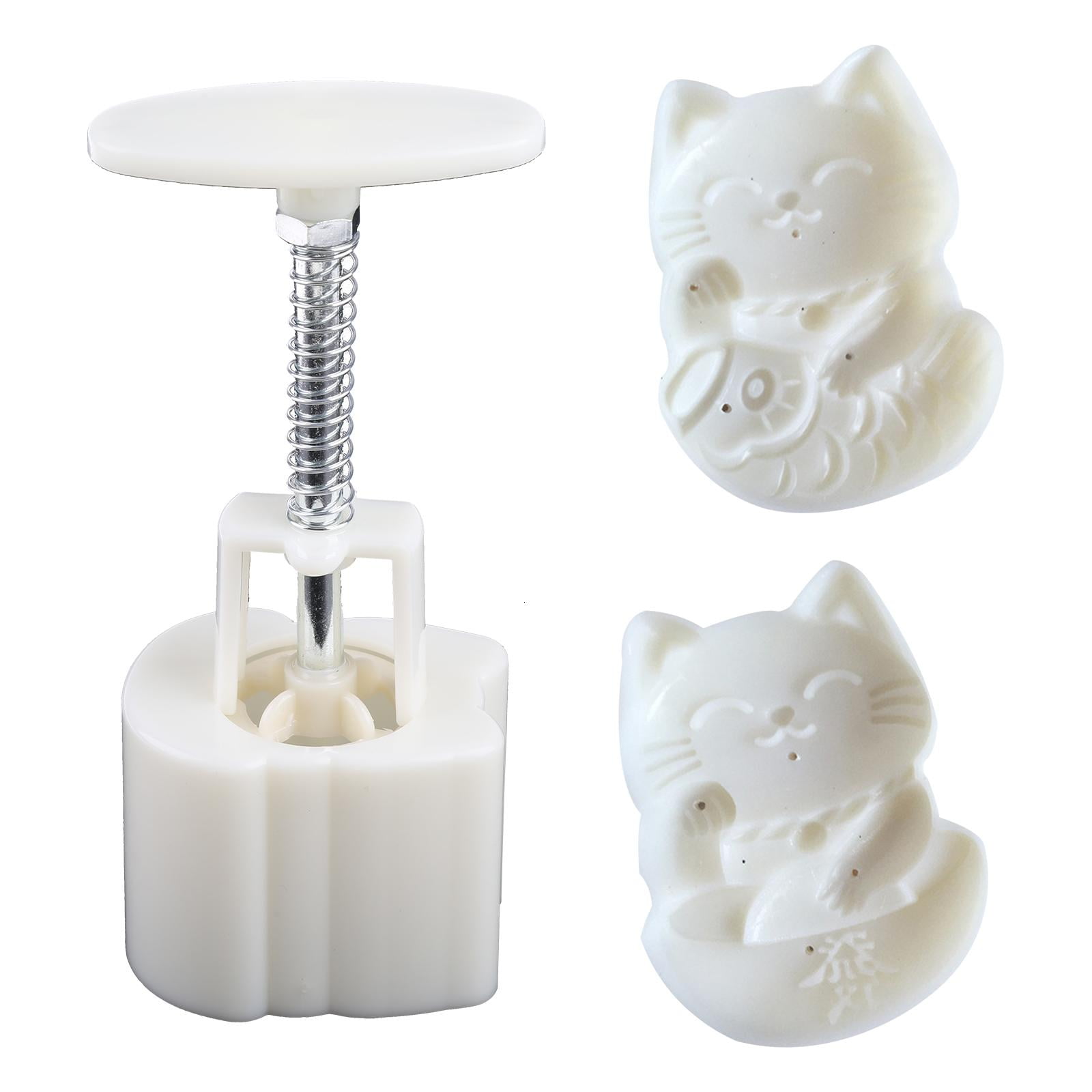 Mooncake Mold Festival DIY Hand Press Mooncake Cutters Pastry ...